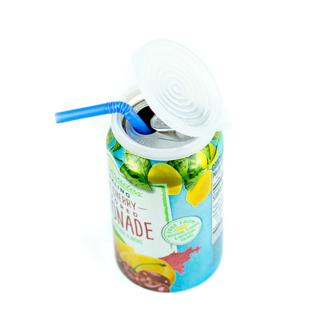 24-Pack | Soda/Beverage Can Lids | Clear Color – Smarter-Seal